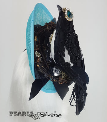 Magpie Hat "Urraca" – Pearls & Swine